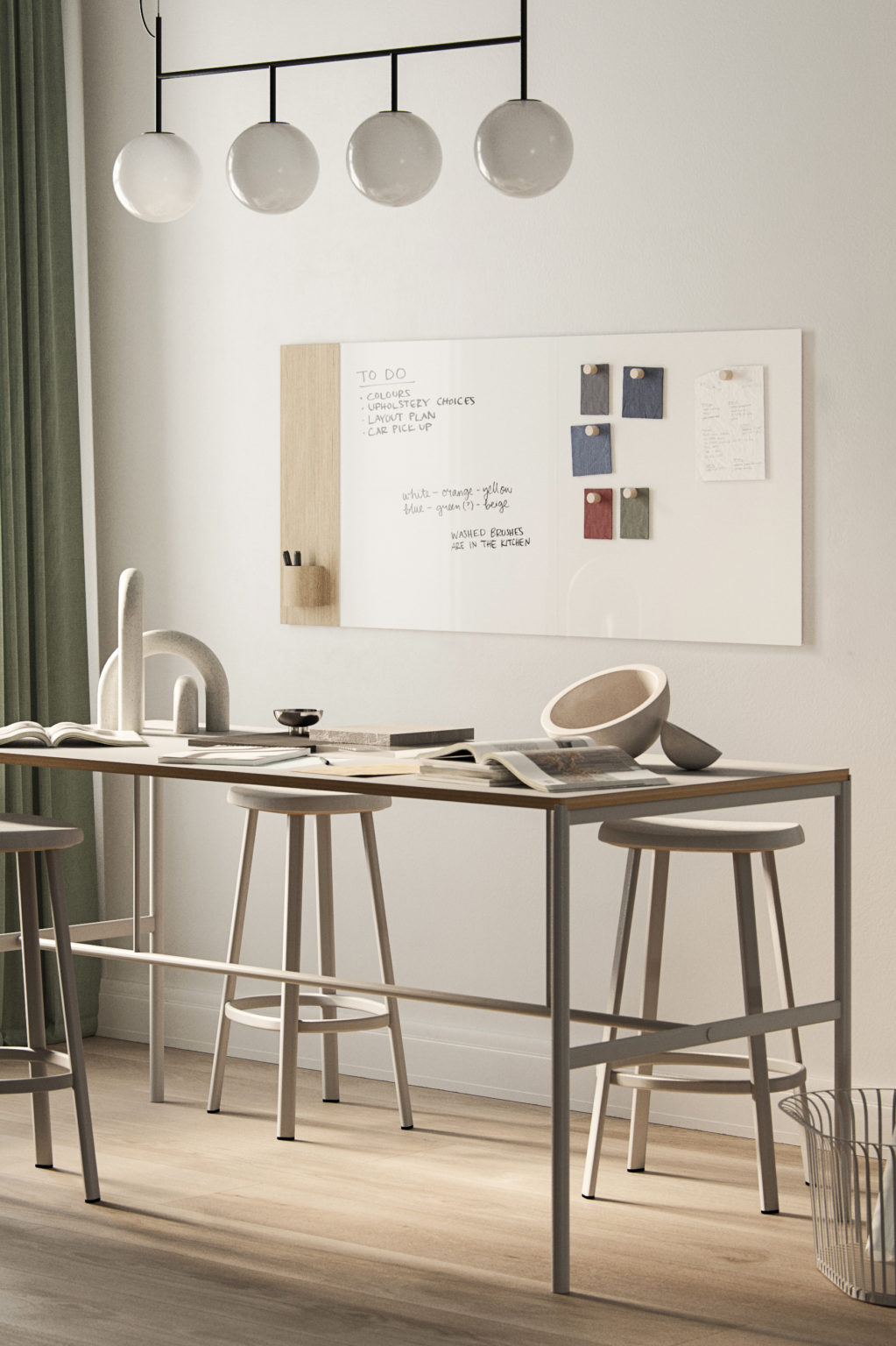 Whiteboard - Drawing board - Magnetic board - CHAT BOARD