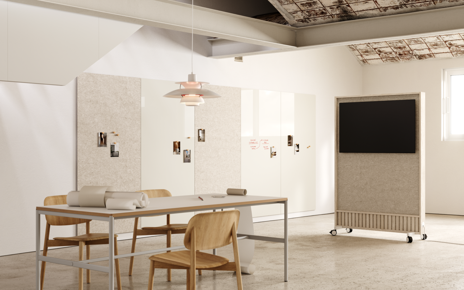 The original magnetic whiteboard - Magnetic glass board from CHAT BOARD